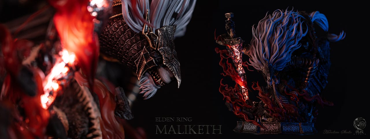 HunDian Studio Elden Ring Maliketh 1/4 GK Statue - Sugo Toys ...