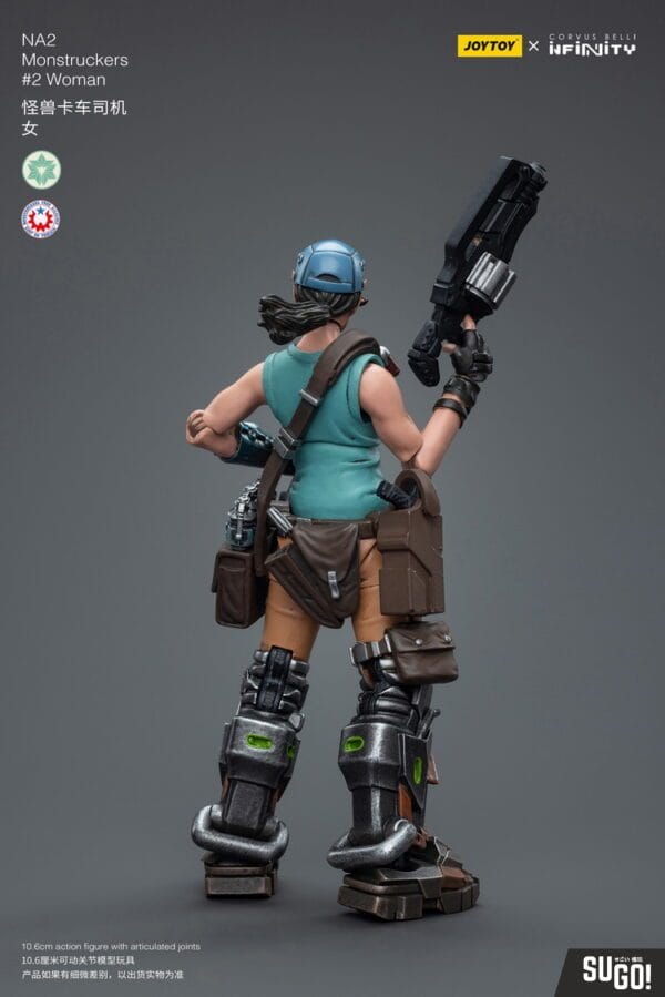 Joy Toy JT7615 Infinity NA2 Monstruckers Woman 1/18 Action Figure ...