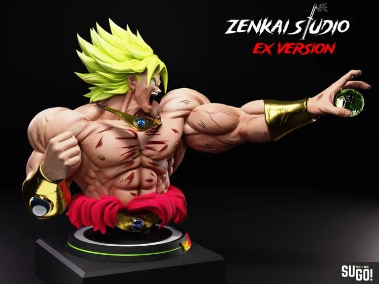 ZENKAI Studio Dragon Ball Broly Bust EX Ver. [Shipping Not Included] 1/ ...