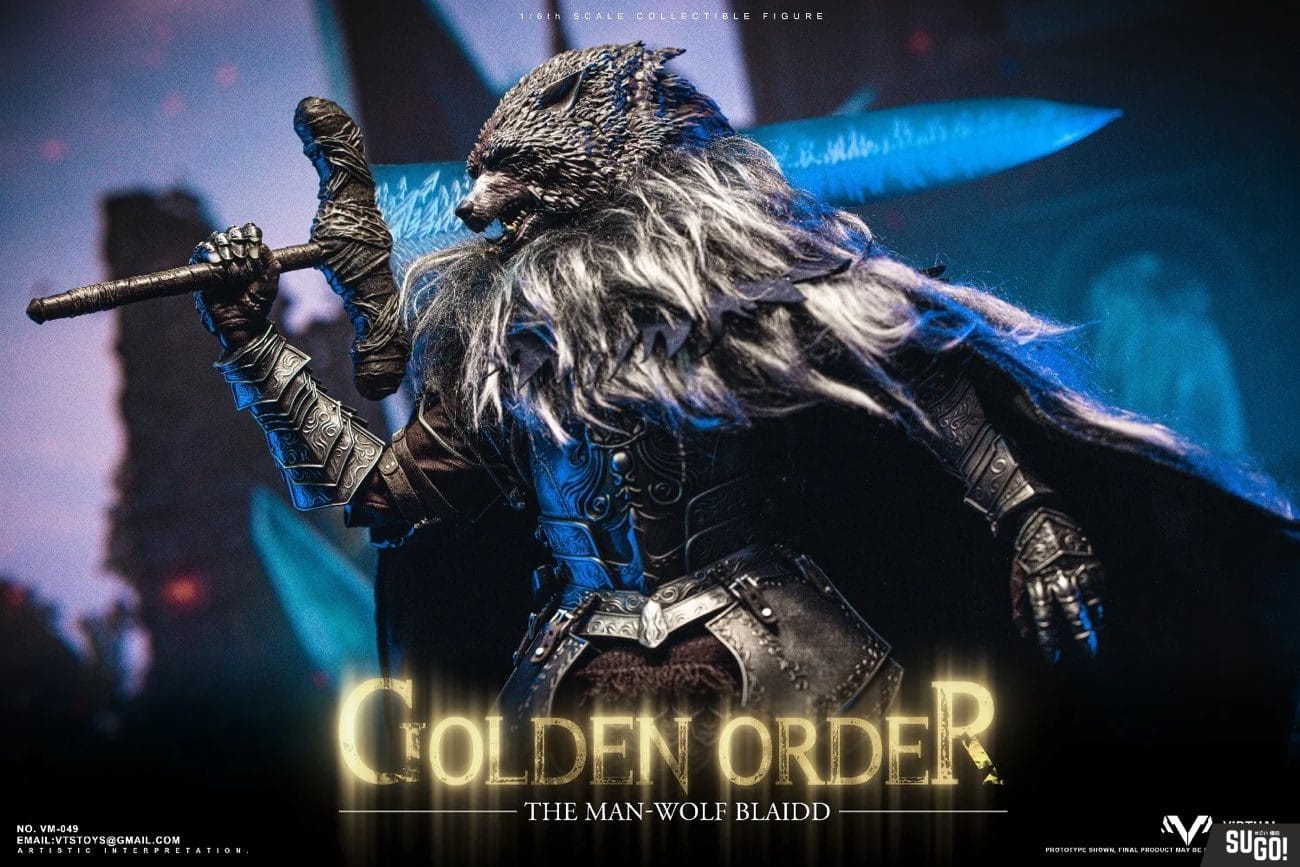 VTS Toys Blaidd Set Golder Order The Man-wolf Blaidd Action Figure ...
