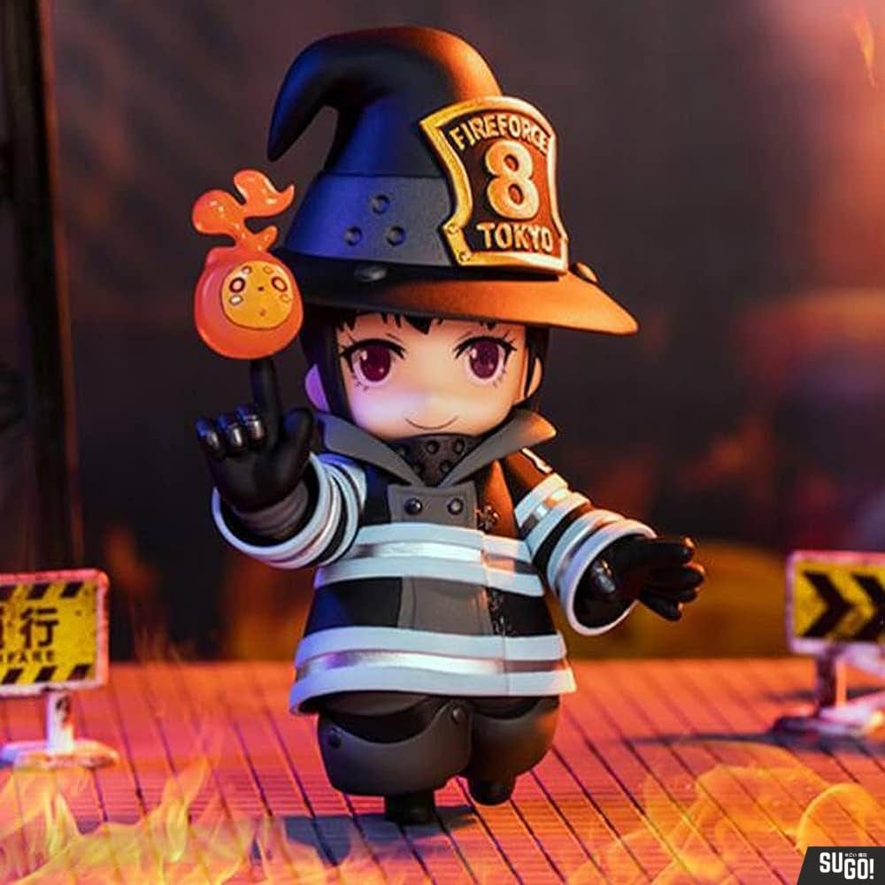 Qingcang Studio Fire Force Kotatsu Tamaki Mini Cute Character PVC ...