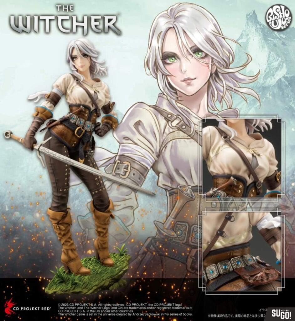 Kotobukiya The Witcher Bishoujo Ciri (The Witcher) 1/7 PVC Figure - Sugo Toys | Australian ...