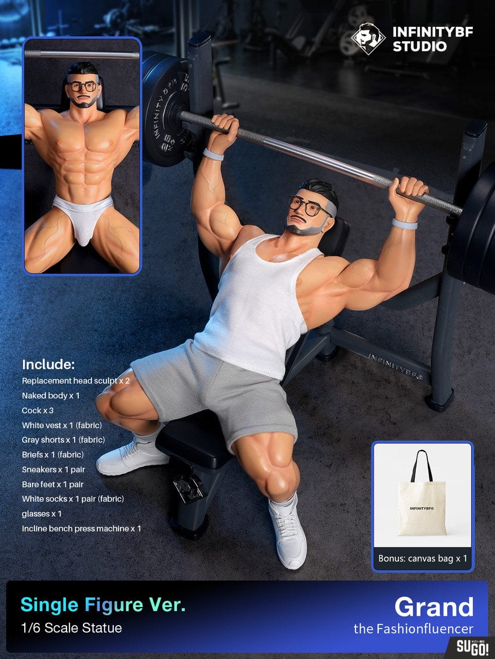 Infinity Boyfriend Studio [18+] Original Grand 1/6 GK Statue - Sugo Toys | Australian Premium ...