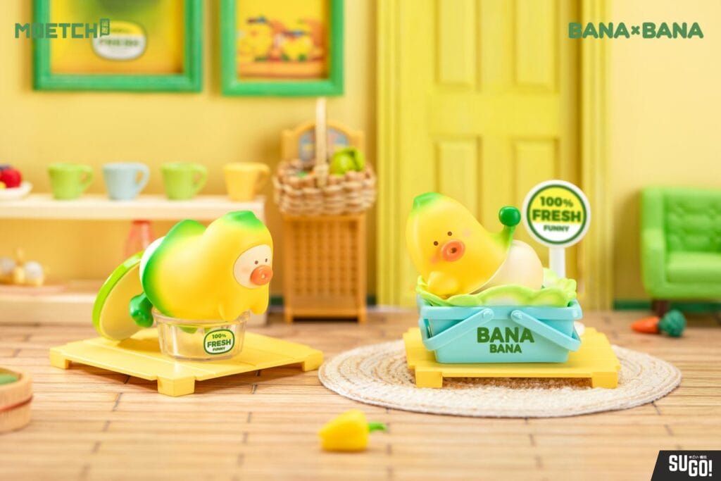 Moetch Banaxbana Daily Fresh M Box PVC Figure Blind Box - Sugo Toys ...
