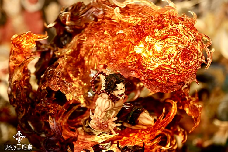 QG Studio One Piece Ace 44.2cm(H) GK Statue - Sugo Toys | Australian Premium Collectable Store