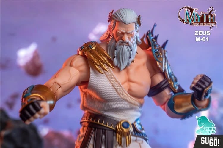 Shinfutoys M01 Zeus 1/12 Action Figure - Sugo Toys | Australian Premium ...
