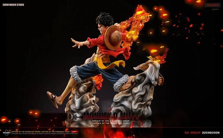 ShowMaker Studio One Piece Red Hawk Luffy 1/6 GK Statue - Sugo Toys ...