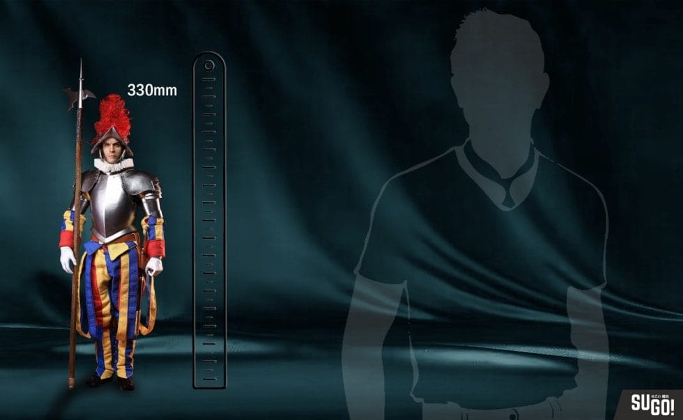 COOMODEL SE126 Pontifical Swiss Guard (STANDARD Alloy VERSION) 1/6 ...