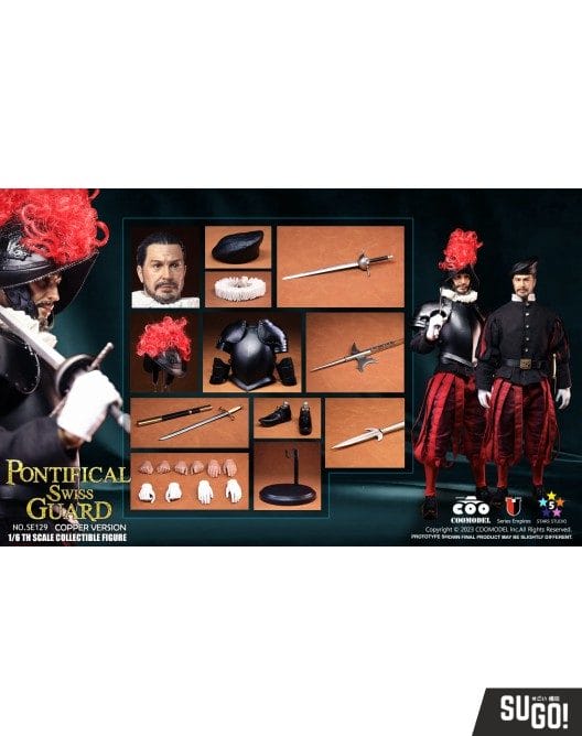 COOMODEL SE129 Pontifical Swiss Captain (EXCLUSIVE Cupronickel VERSION ...