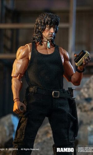 Hiya Toys Rambo Iii Exquisite Super Series John Rambo 1/12 Scale Action ...