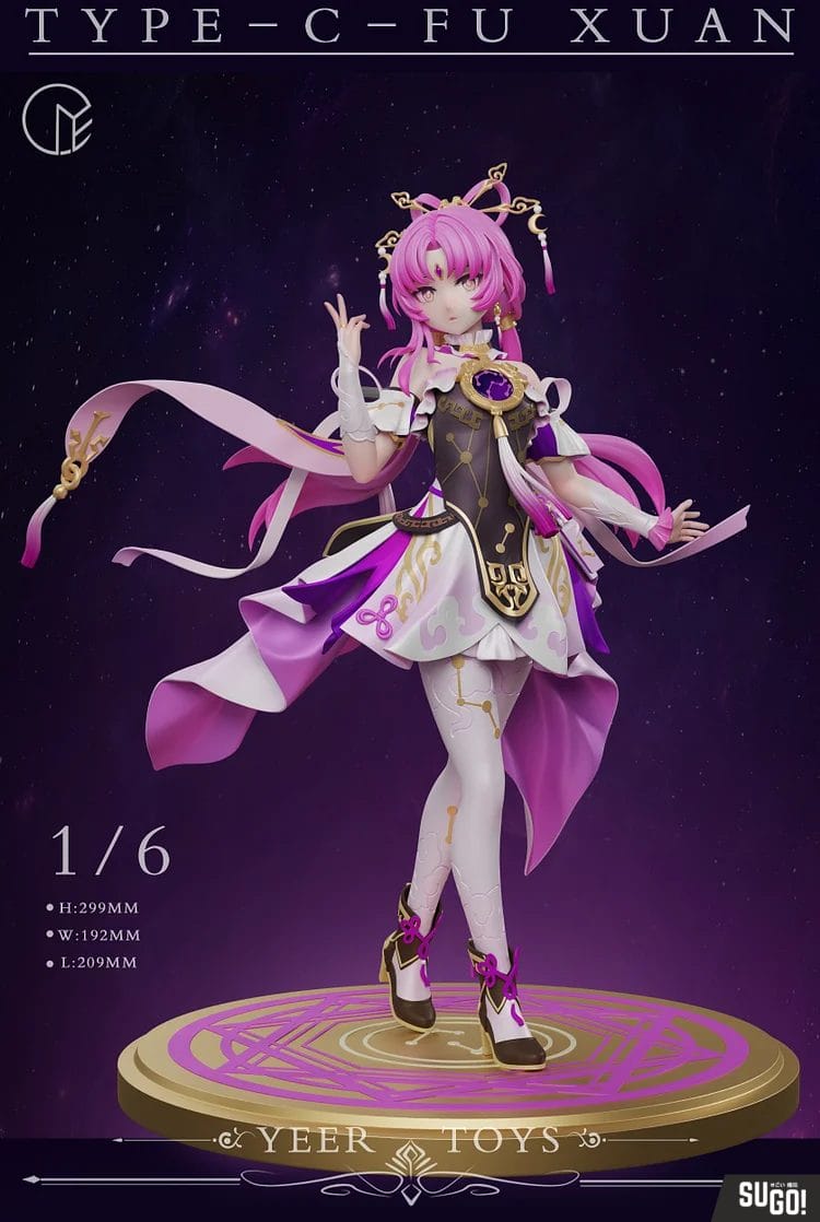 Yeer Toys Honkai: Star Rail Fu Xuan 1/6 GK Statue - Sugo Toys ...