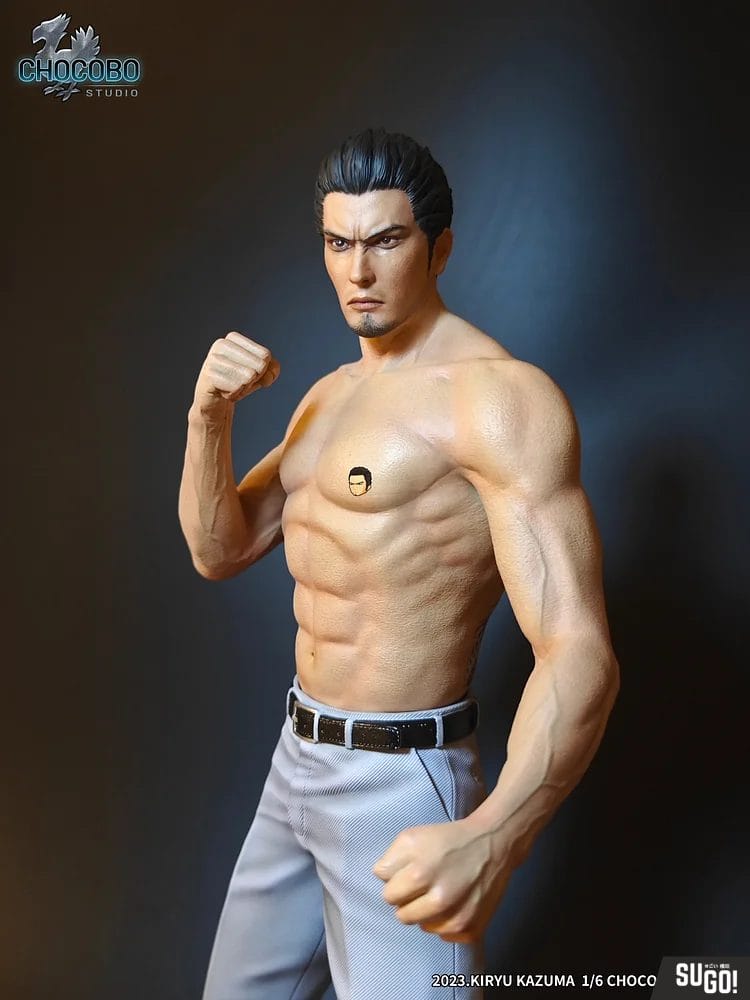 CHOCOBO Studio Yakuza Kiryu Kazuma White Ver. 1/6 GK Statue - Sugo Toys ...