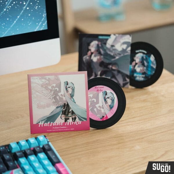 Moeyu Vocaloid Hatsune Miku 16th Anniversary Refrigerator Stickers Blue ...
