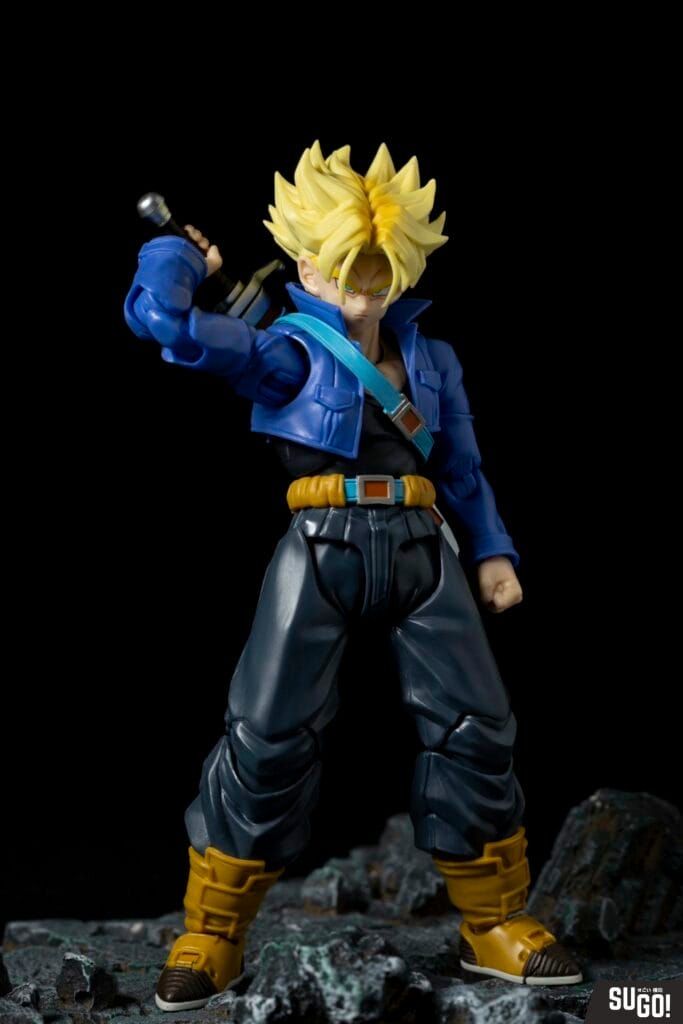 Bandai S.H.Figuarts Dragon Ball Super Saiyan Trunks The Boy From The ...