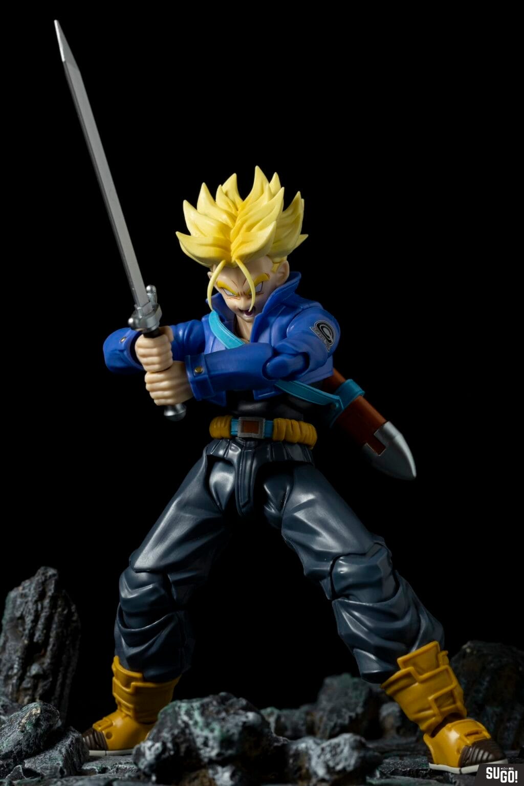 Bandai S.H.Figuarts Dragon Ball Super Saiyan Trunks The Boy From The ...