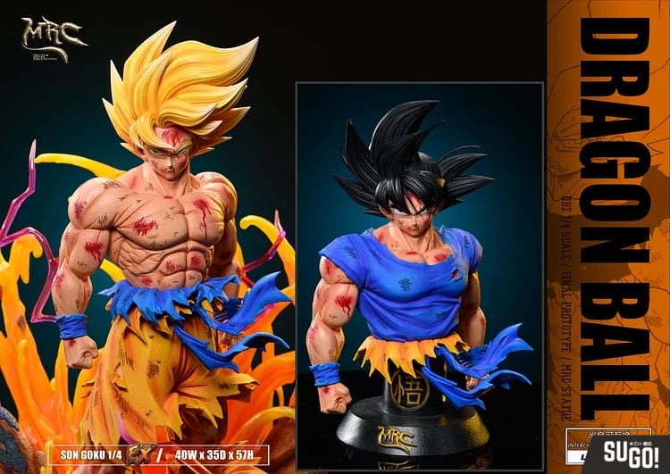 MRC Studio Dragon Ball Son Goku With Upgrade Pack EX Ver. 1/4 GK Statue ...
