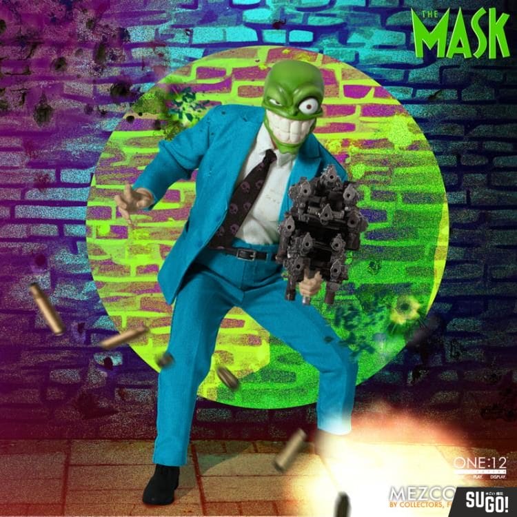 Mezco Toyz The Mask One:12 Collective The Mask Deluxe Edition Action ...