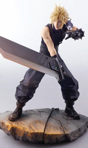 Square Enix Final Fantasy Vii Rebirth Cloud Strife Static Arts PVC ...