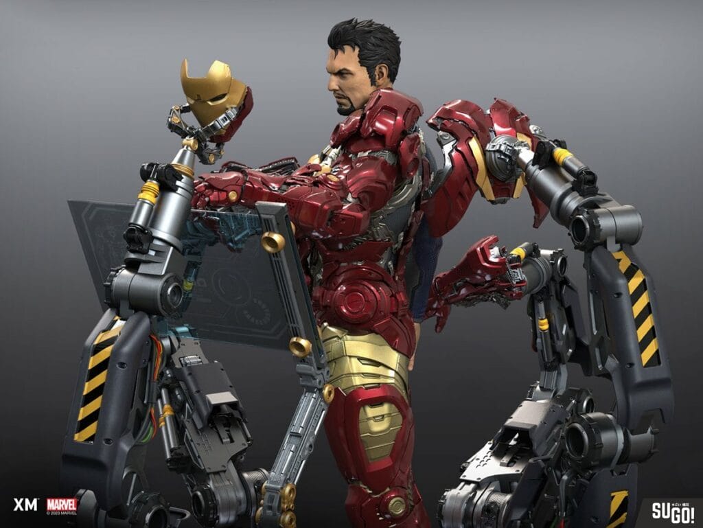 XM Studios Marvel Iron Man Suit Up Ver. B 1/4 Scale Statue - Sugo Toys ...