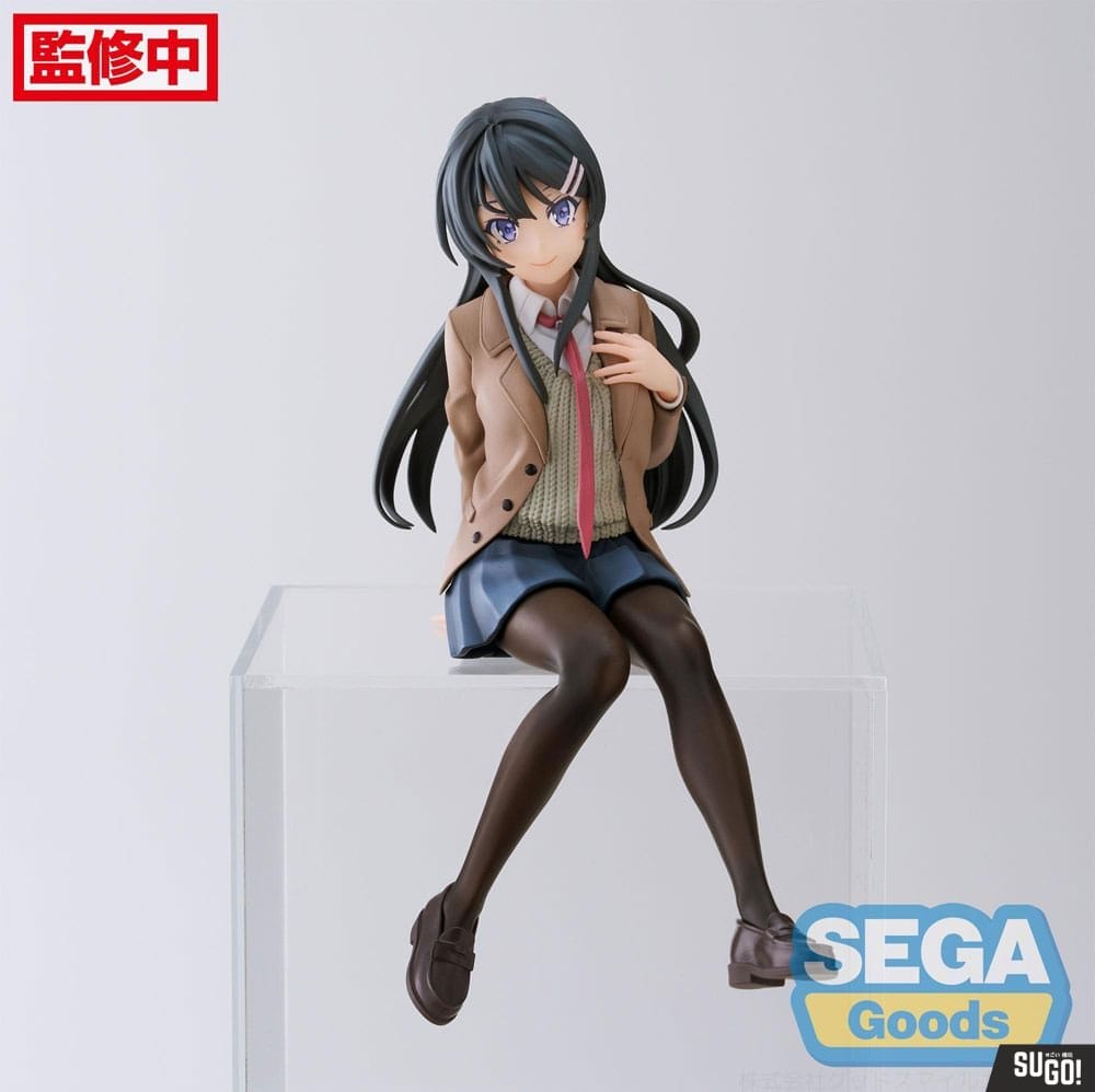 Sega Rascal Does Not Dream OF A Knapsack Mai Luminasta 14cm PVC Figure ...