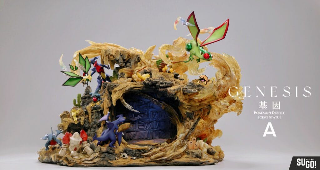 Gene Studio Pokemon Desert Scene A 32cm(H) GK Statue - Sugo Toys ...