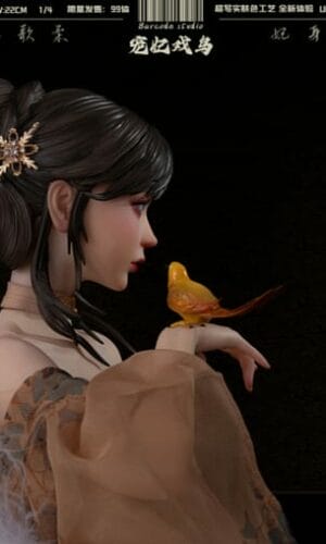 Barcode Studio [18+] Original Beloved Concubine Playing Birds 1/4 GK ...