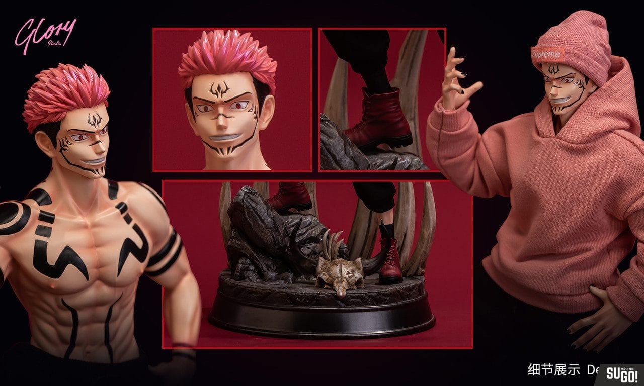 Glory Studio Ryomen Sukuna + Upgrade Pack 1/6 GK Statue - Sugo Toys ...