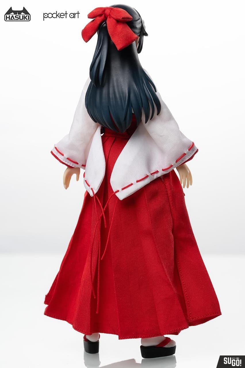 HASUKI Pocket [18+] Art Series PA005 Exorcism Shrine Maiden Tsubaki 1/ ...