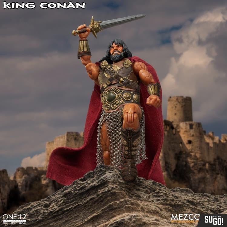Mezco Toyz King Conan Collective King Conan 1/12 Action Figure - Sugo ...