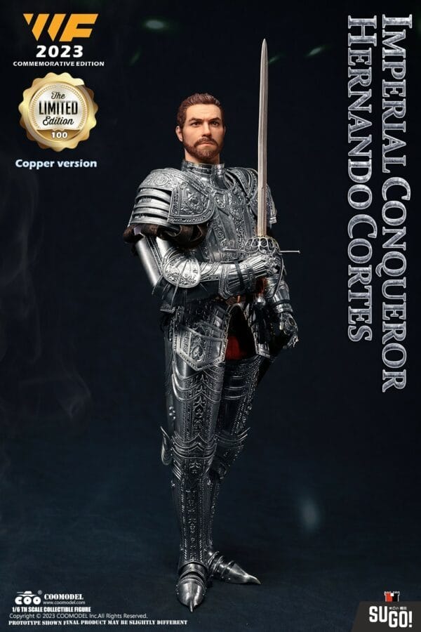 Coomodel SE2302 Imperial Conquistador Hernan Cortes (WF Cupronickel ...