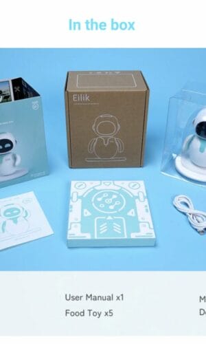 Eilik Desktop Companion Robot Blue Ver. - Sugo Toys | Australian ...