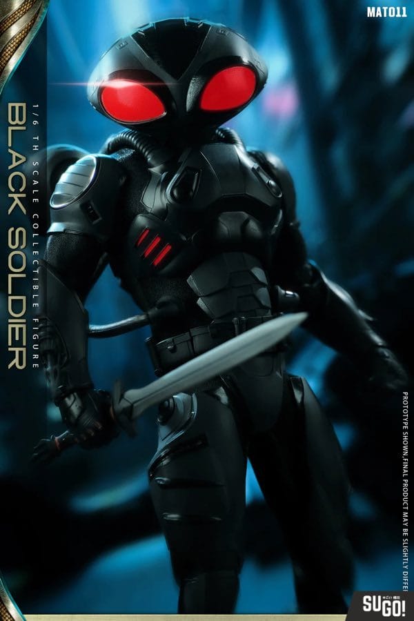 Mars Toys Black Soldier Blackmanta 1/6 Action Figure MAT011 - Sugo Toys ...