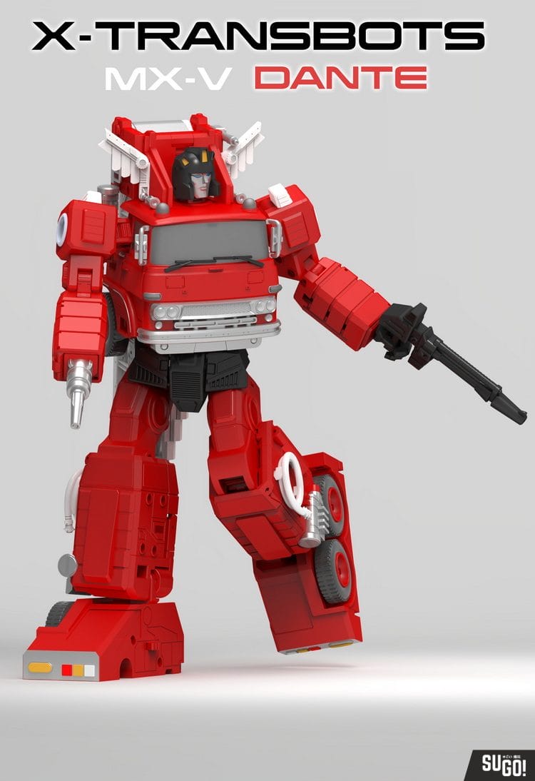 X-Transbots MX-5 Dante Inferno Reissue - Sugo Toys | Australian Premium ...