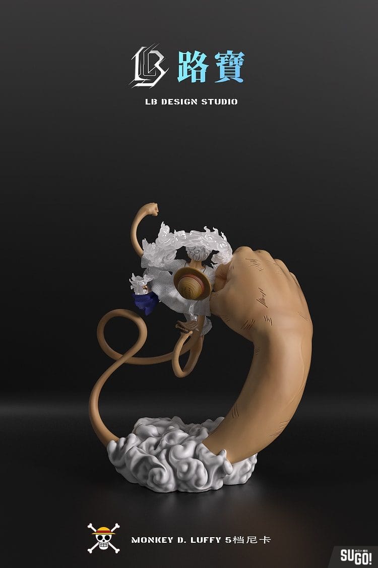 LB Design Studio One Piece Monkey D Luffy Nika POP 26cm(H) GK Statue ...