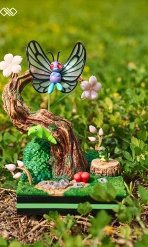 Infinite Studio Pokemon Caterpie Evolution Group Set 1/20 GK Statue ...