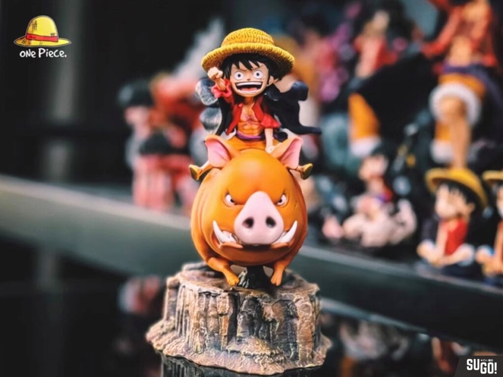 One Piece Studio One Piece Luffy's Partner #7 Riding a Pig & Luffy WCF ...