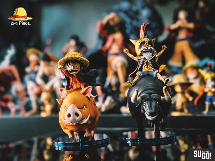 One Piece Studio One Piece Luffy's Partner #7 Riding a Pig & Luffy WCF ...
