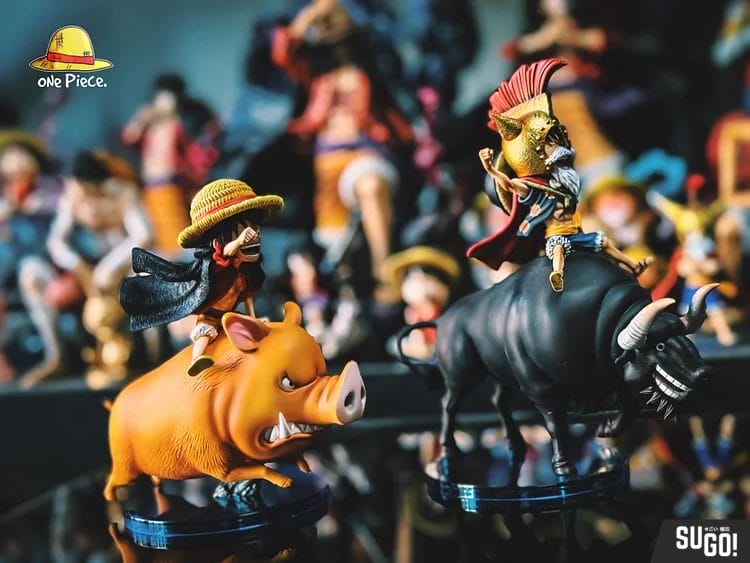 One Piece Studio One Piece Luffy's Partner #7 Riding a Pig & Luffy WCF ...