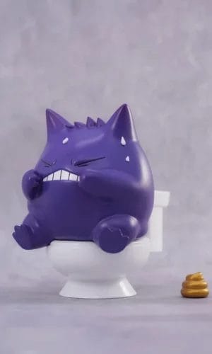 Sun Studio Pokemon Constipated Gengar White Ver. 9.5cm(H) Resin GK ...