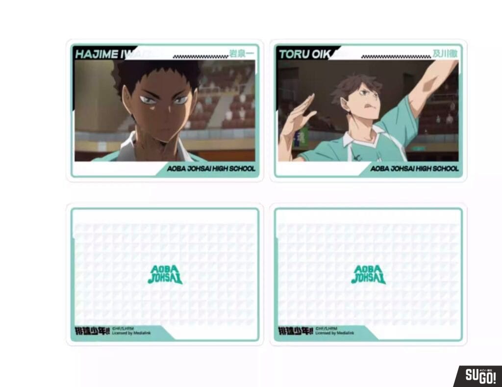 Kuma Toys Haikyuu!! Acrylic Card Full Set (12pcs) - Sugo Toys ...