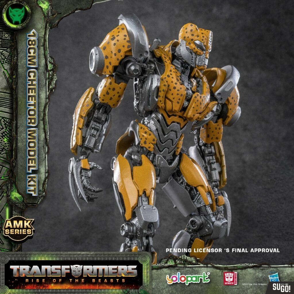 Yolopark Transformers: Rise of The Beasts Cheetor Advanced Model Kit ...