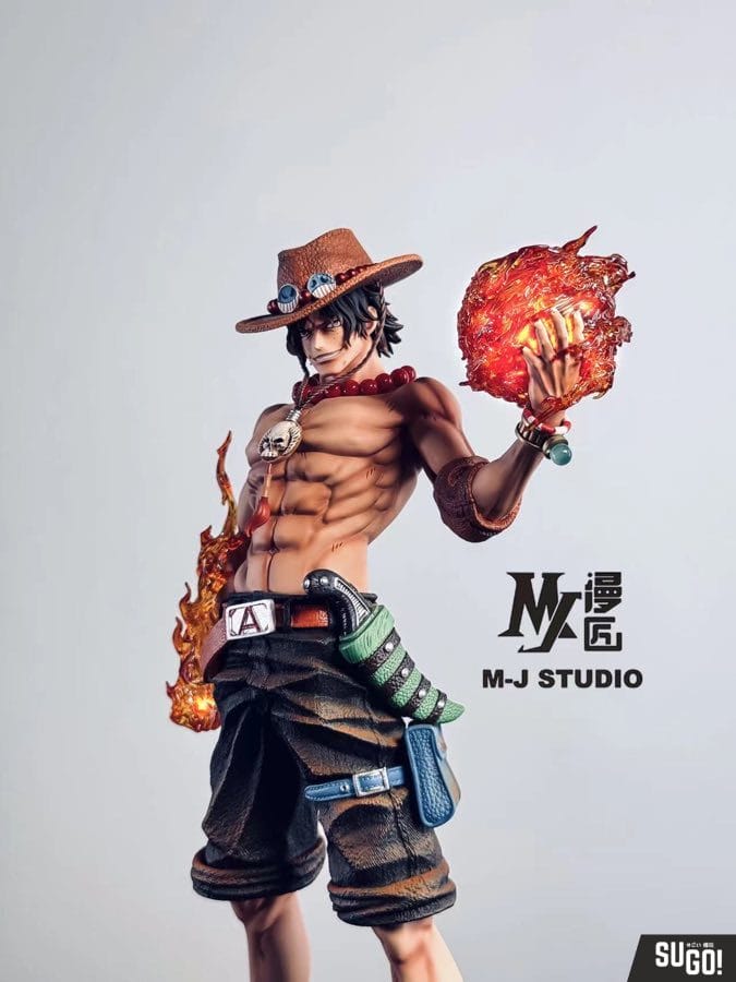 MJ Studio POP Scale One Piece Ace DX Ver. GK Statue - Sugo Toys | Australian Premium Collectable ...