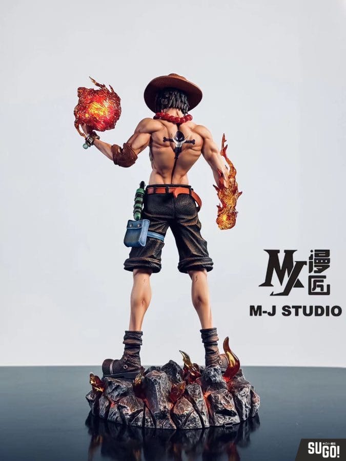 MJ Studio POP Scale One Piece Ace DX Ver. GK Statue - Sugo Toys ...