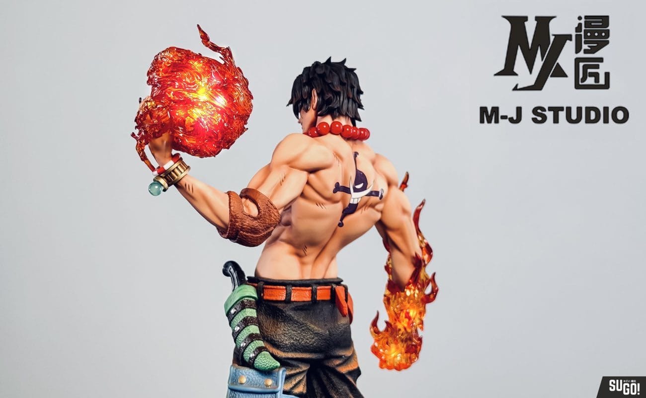 MJ Studio POP Scale One Piece Ace DX Ver. GK Statue - Sugo Toys ...
