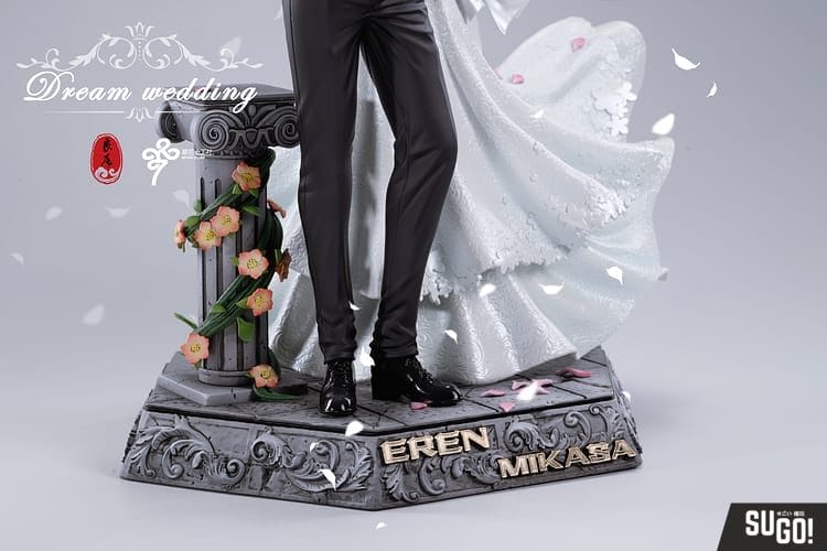 LC Studio Attack ON Titan Mikasa & Eren Wedding Ver. B 37cm(H) GK ...