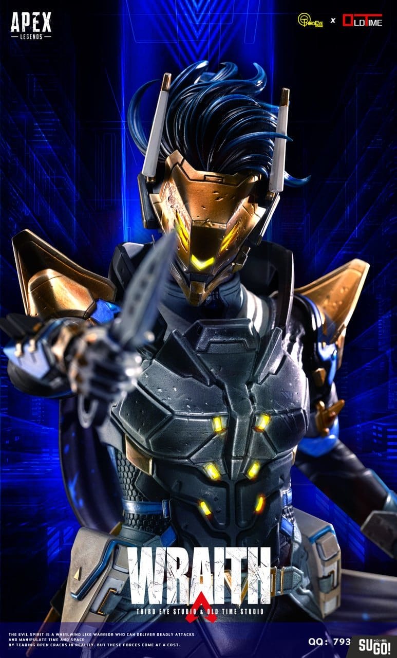 Old Time Studio X Third Eye Studio Apex Wraith 1/4 GK Statue - Sugo ...