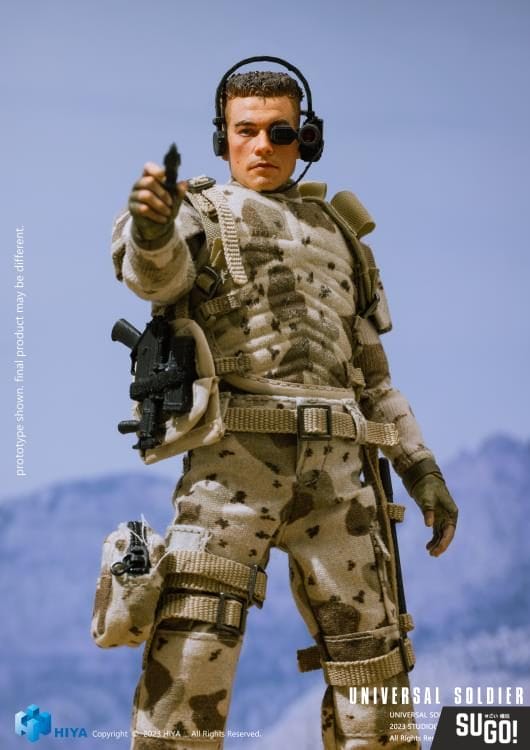 Hiya Toys Universal Soldier Exquisite Super Series Luc Deveraux PX ...