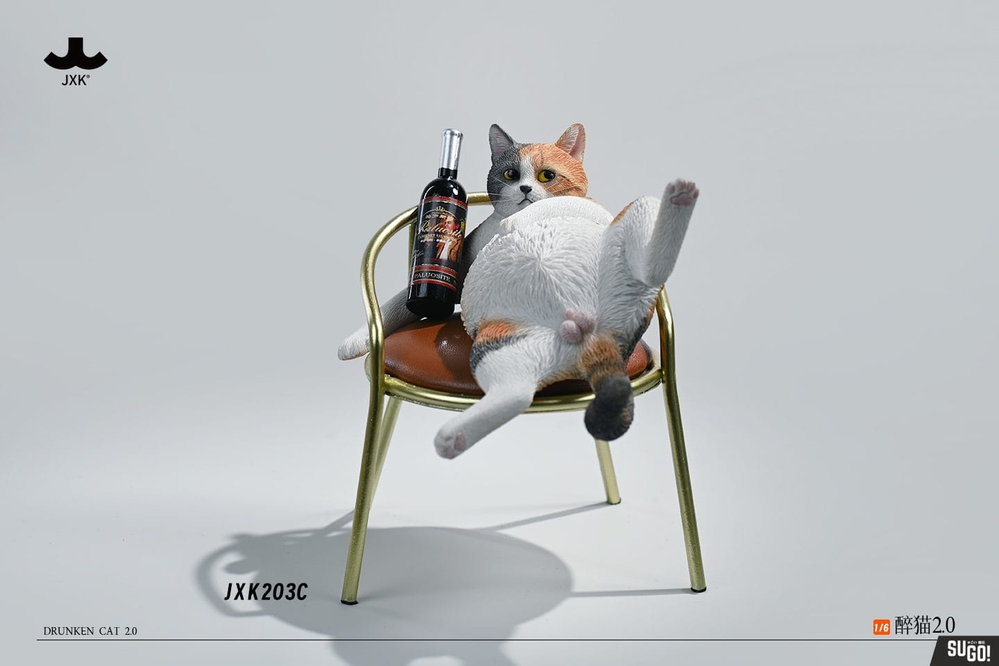 JXK 1/6 Drunken Cat 2.0 Ver. C JXK203C - Sugo Toys | Action Figures ...