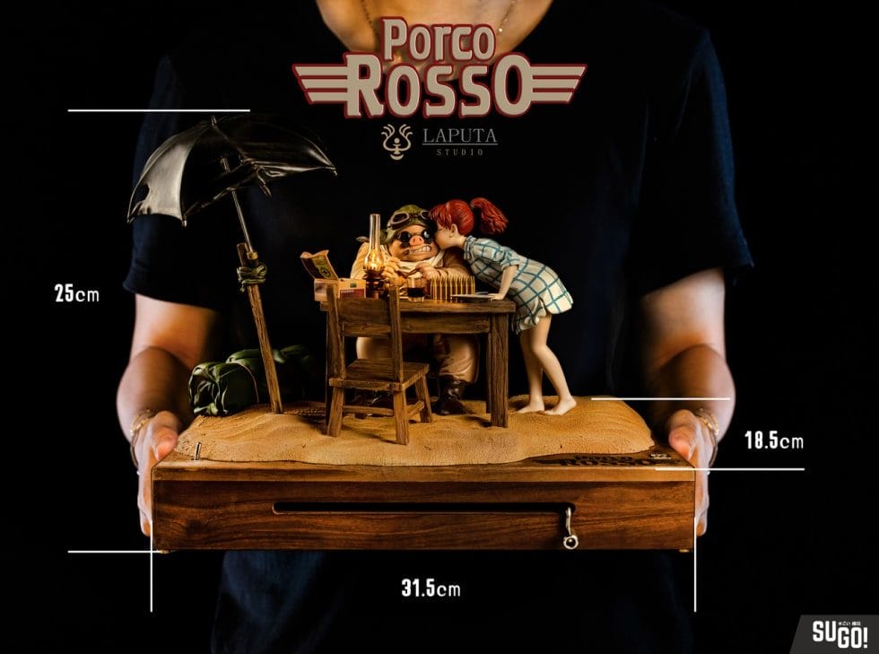 LAPUTA Studio Crimson Pig 25cm(H) GK Statue - Sugo Toys | Australian ...