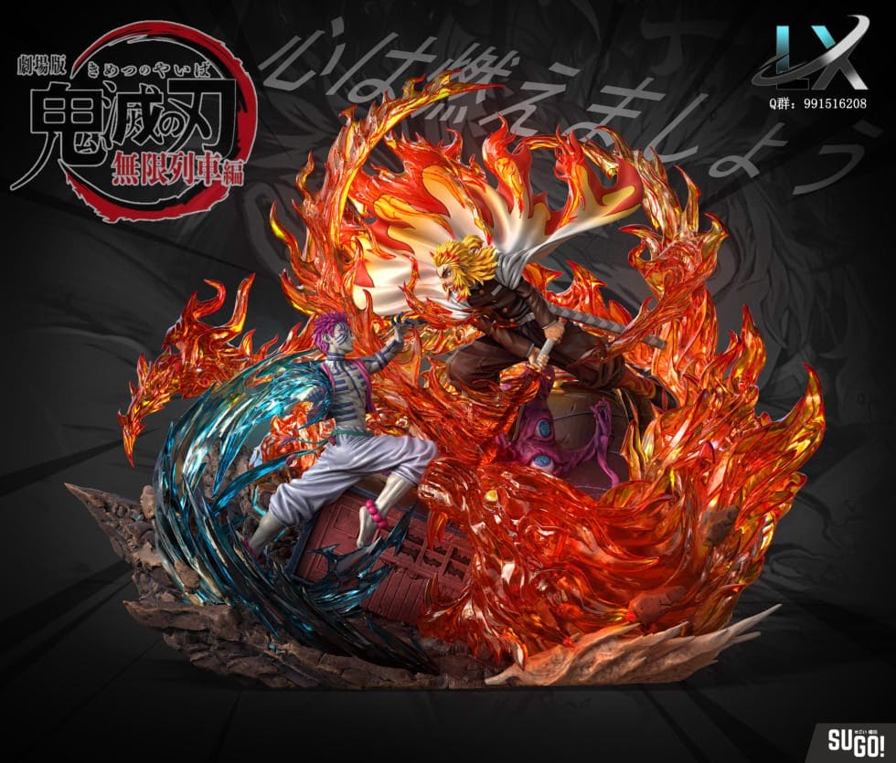LX Studio Demon Slayer Rengoku Vs Akasa 50cm(H) GK Resin Statue [EX ...